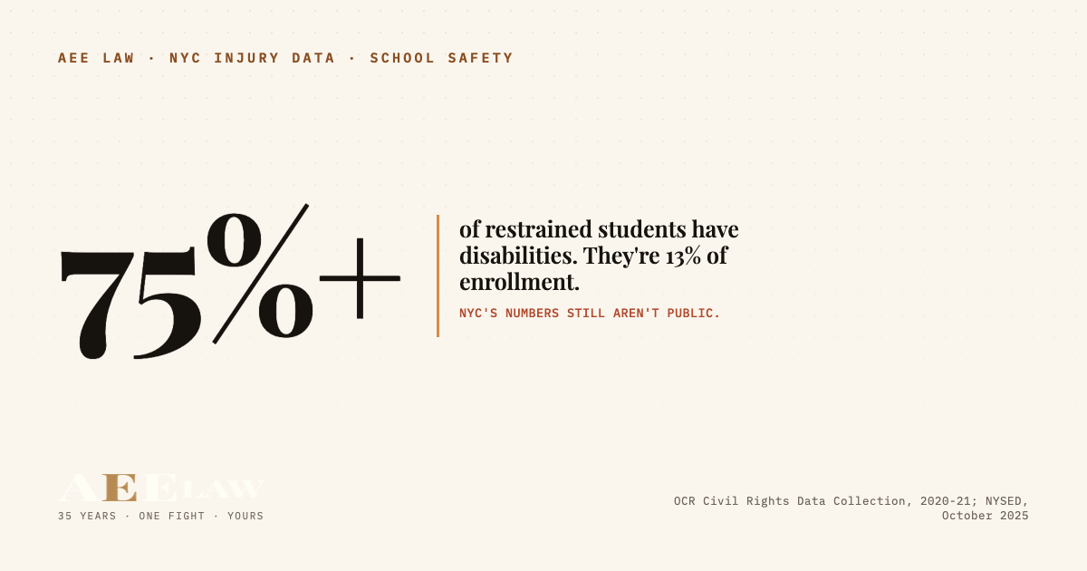 NYC School Restraint and Seclusion: NY's New Reporting Law | AEE Law